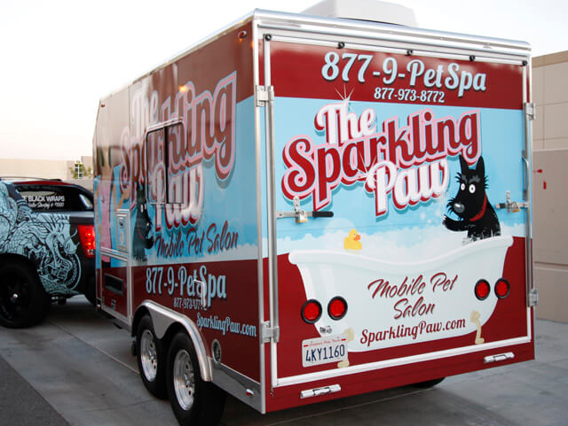 Grooming Van & Trailer Wraps by Awthentik®