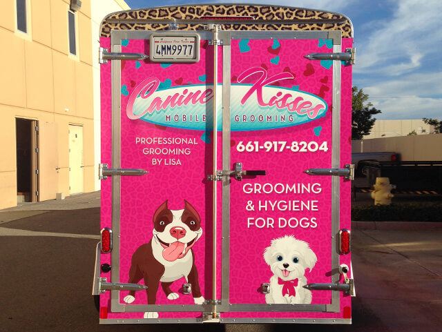 Grooming Van & Trailer Wraps by Awthentik®